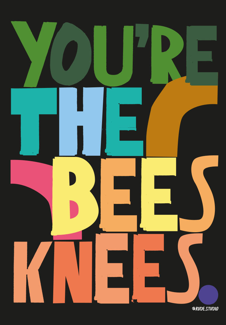 Knees Card RUDE knees-card-rude