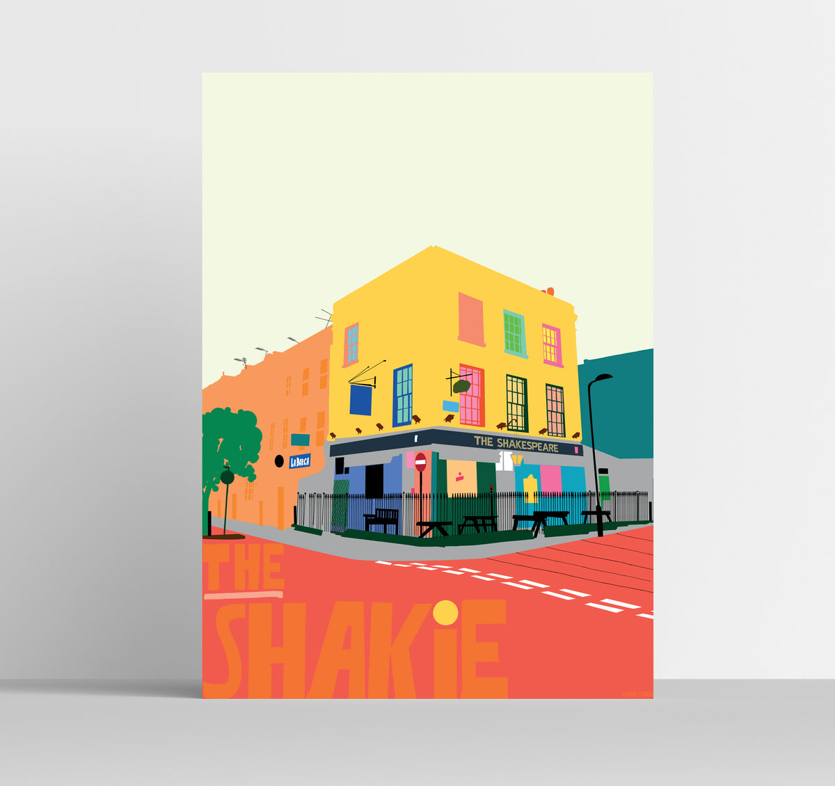 'The Shakie' Giclée Print | RUDE