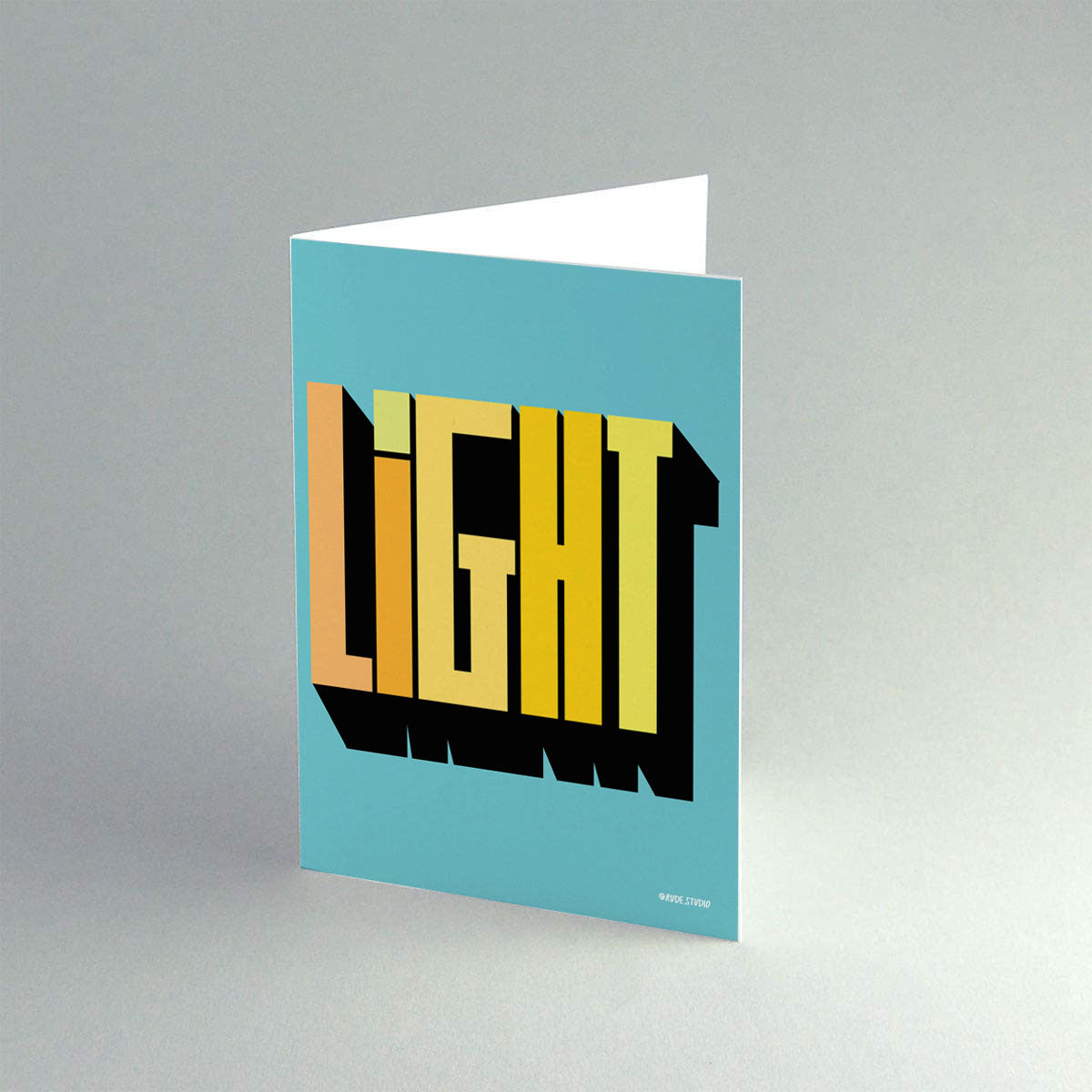 'Light' Card | RUDE